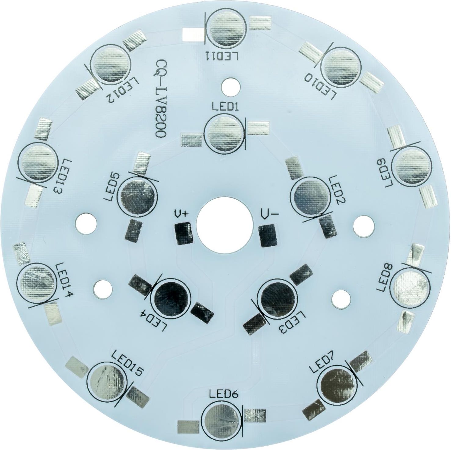 Leaderled Radiator Pcb Baza Dla 15 Led 90Mm Płytka 1W 3W 5W - Opinie i ...