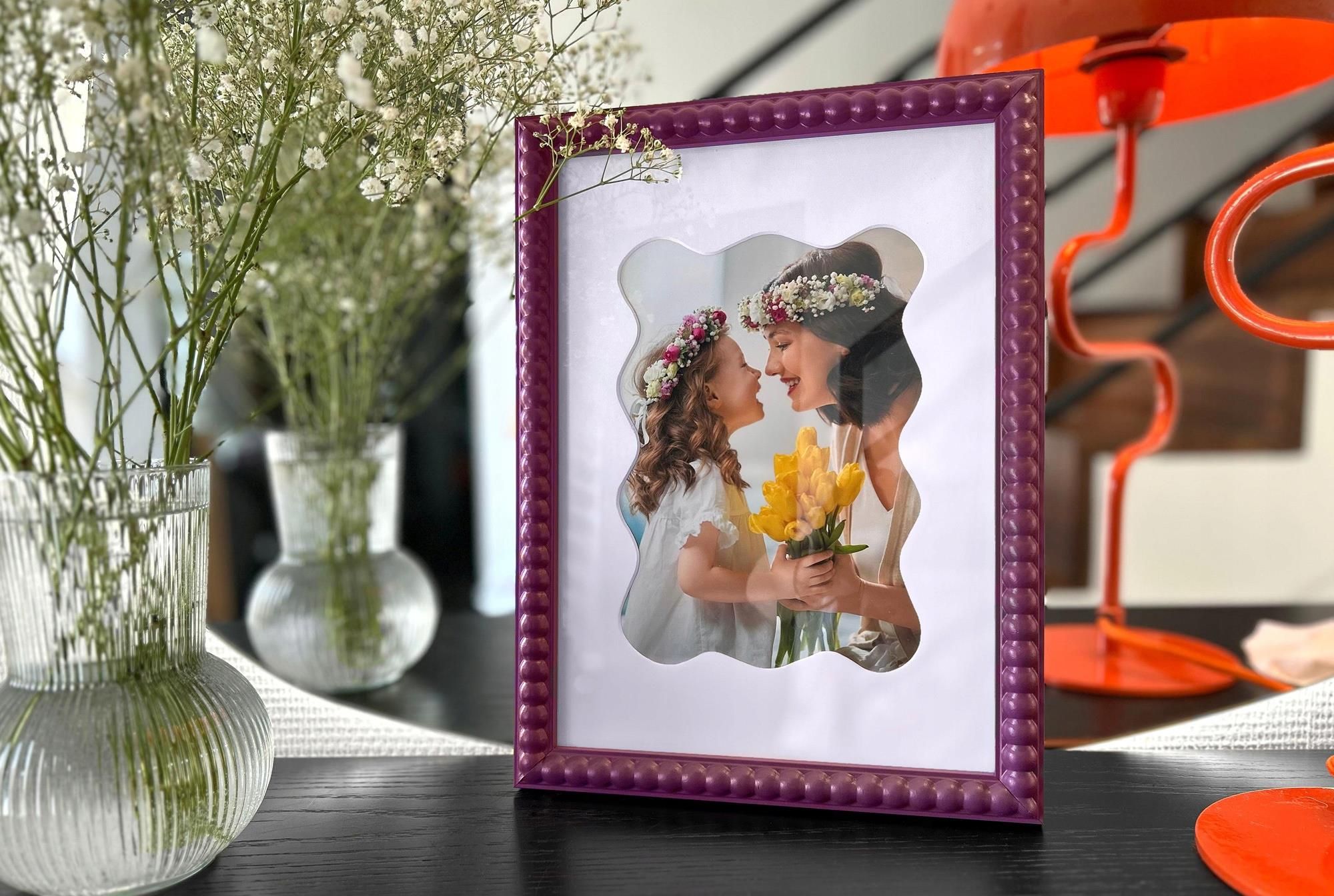 Ramka tradycyjna Manufaktura Ram Passe-partout białe do ramki 30x40cm ...