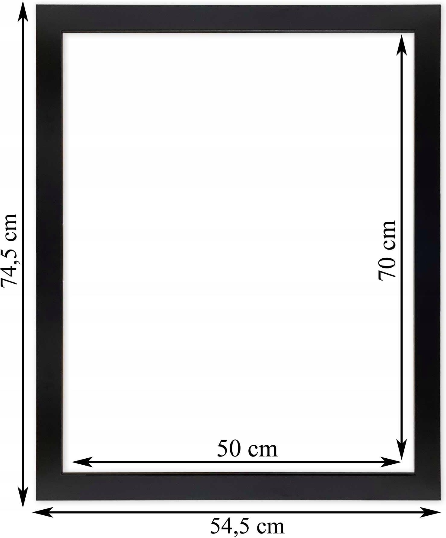 Ramka tradycyjna Manufaktura Ram Rama Na Zdjęcia Czarna 50x70 CM – Foto ...