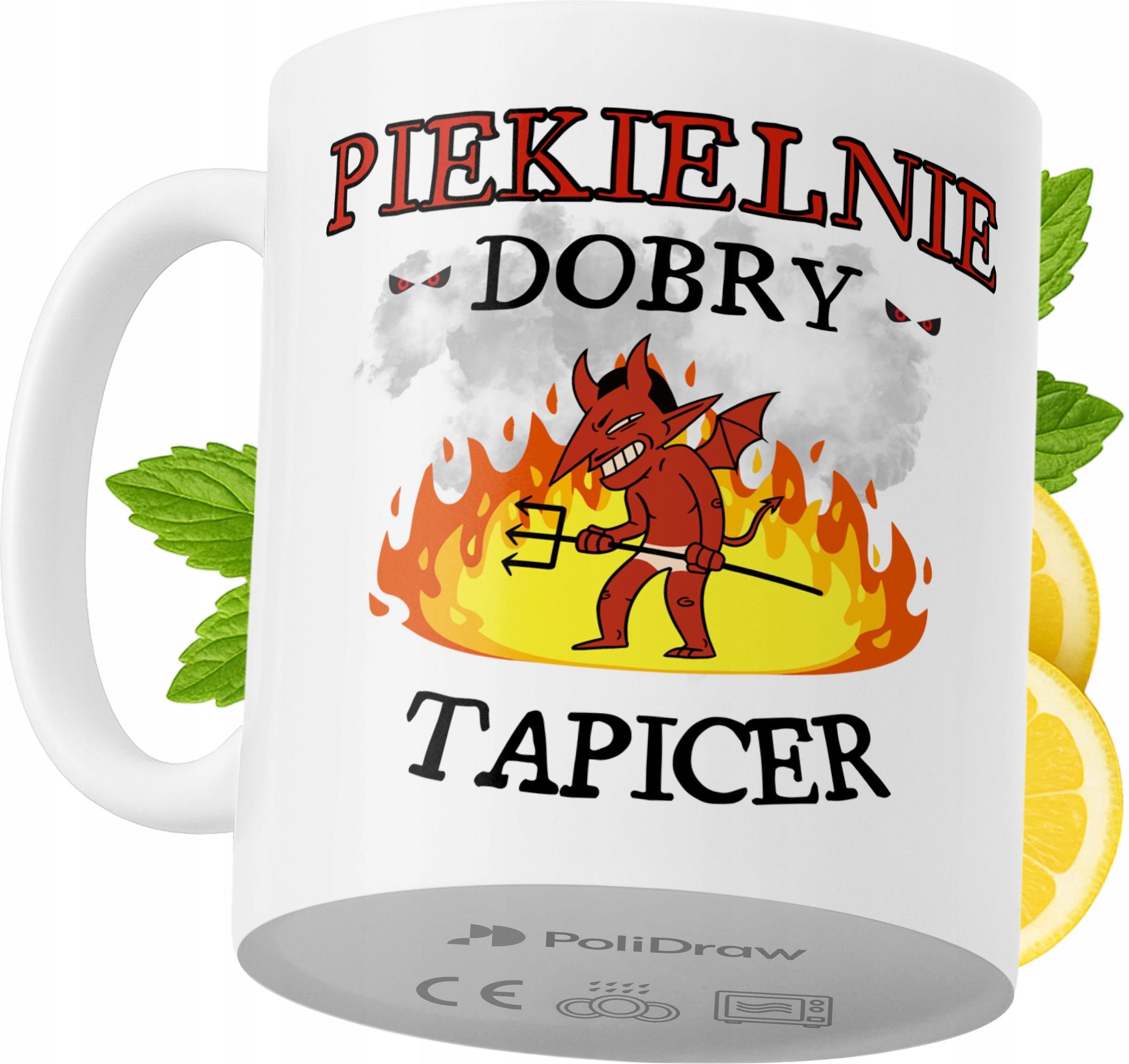 Polidraw Kubek Dla Tapicera Na Prezent Z Nadrukiem Ze Zdjęciem 330ml - Opinie i atrakcyjne ceny ...