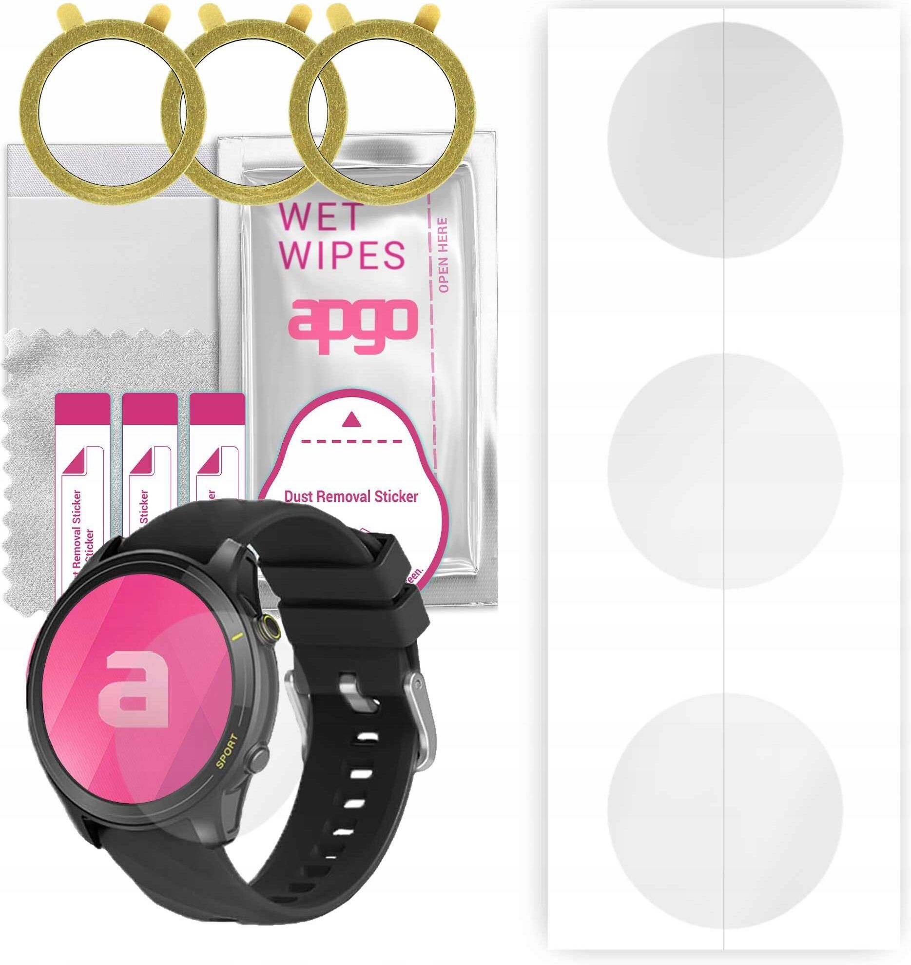 Apgo 3x Folia hydrożelowa do awei H36 Smartwatch, ochronna - Opinie i ...