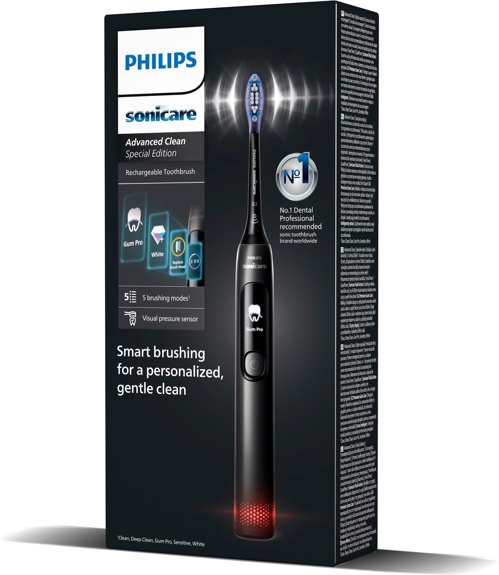 Szczoteczka elektryczna PHILIPS Sonicare Advanced Clean HX3792/11 Czarny - Opinie i ceny na Ceneo.pl