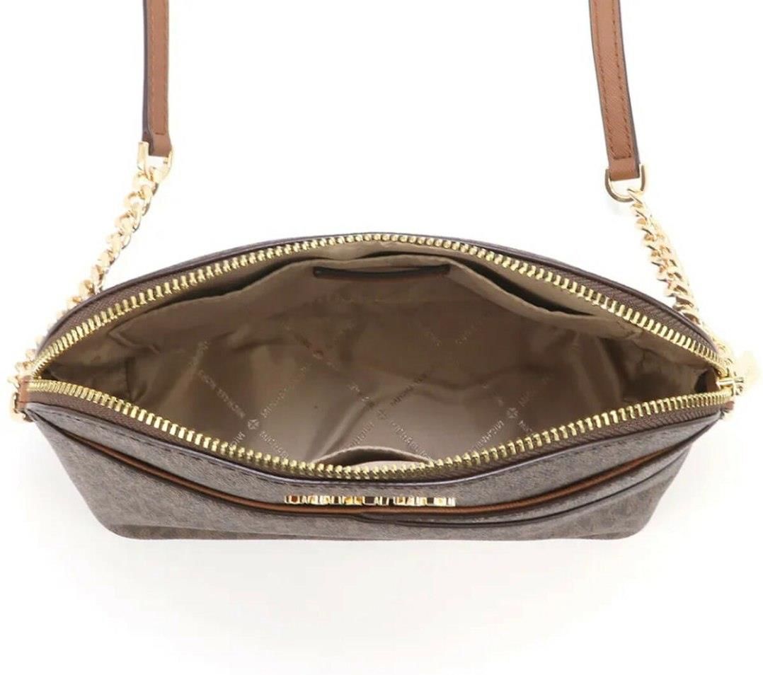 Torba Damska Michael Kors Jet Set Brązowy 21 x 16 x 9 cm - Ceny i ...