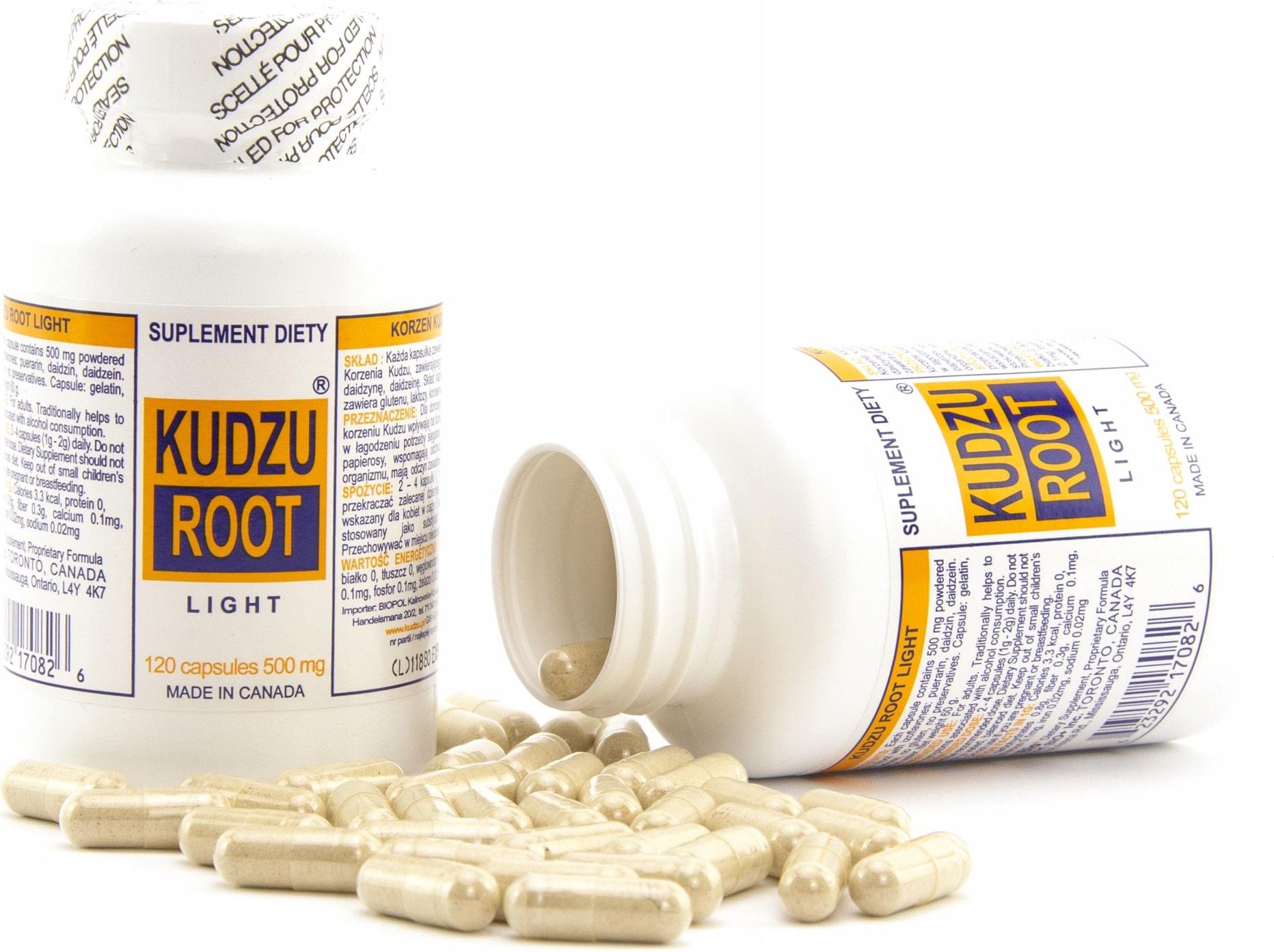 Preparat medycyny naturalnej K&K Bio+ Kudzu Root Light 120kaps ...