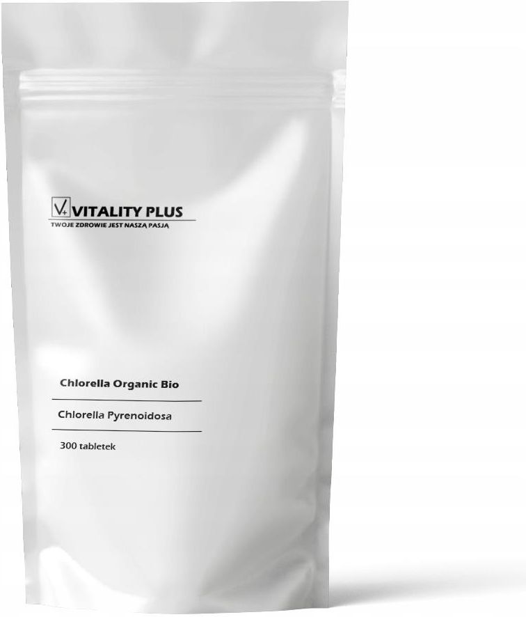 Vitality Plus Chlorella Organic 300tabl. - Opinie i ceny na Ceneo.pl