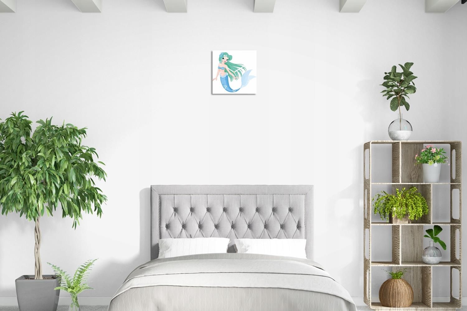 Artprintcave Syrena Ryba Foto-Zegar Ze Zdjęciem 30x30 Z Foto ...