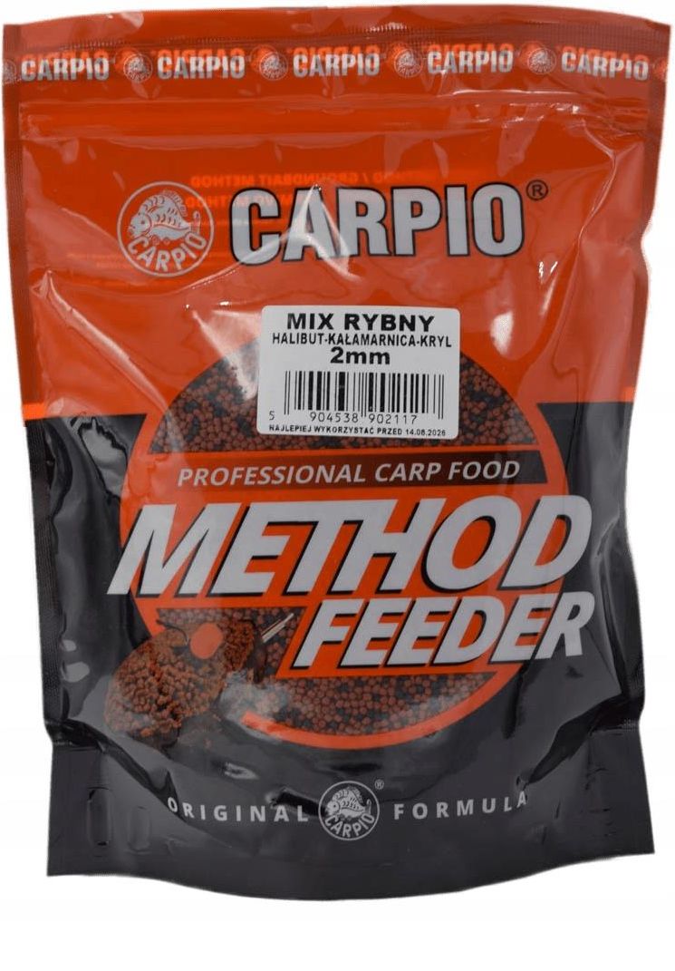 Carpio Pellet Method Feeder 2Mm 700G Mix Rybny - Ceny i opinie - Ceneo.pl