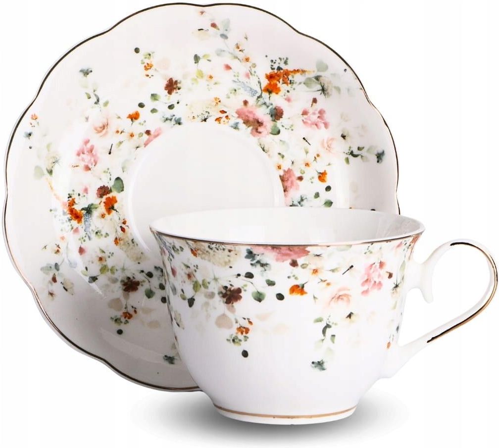 Veroni Filiżanka Penelope Porcelana 270ml 6szt. - Opinie i atrakcyjne ...