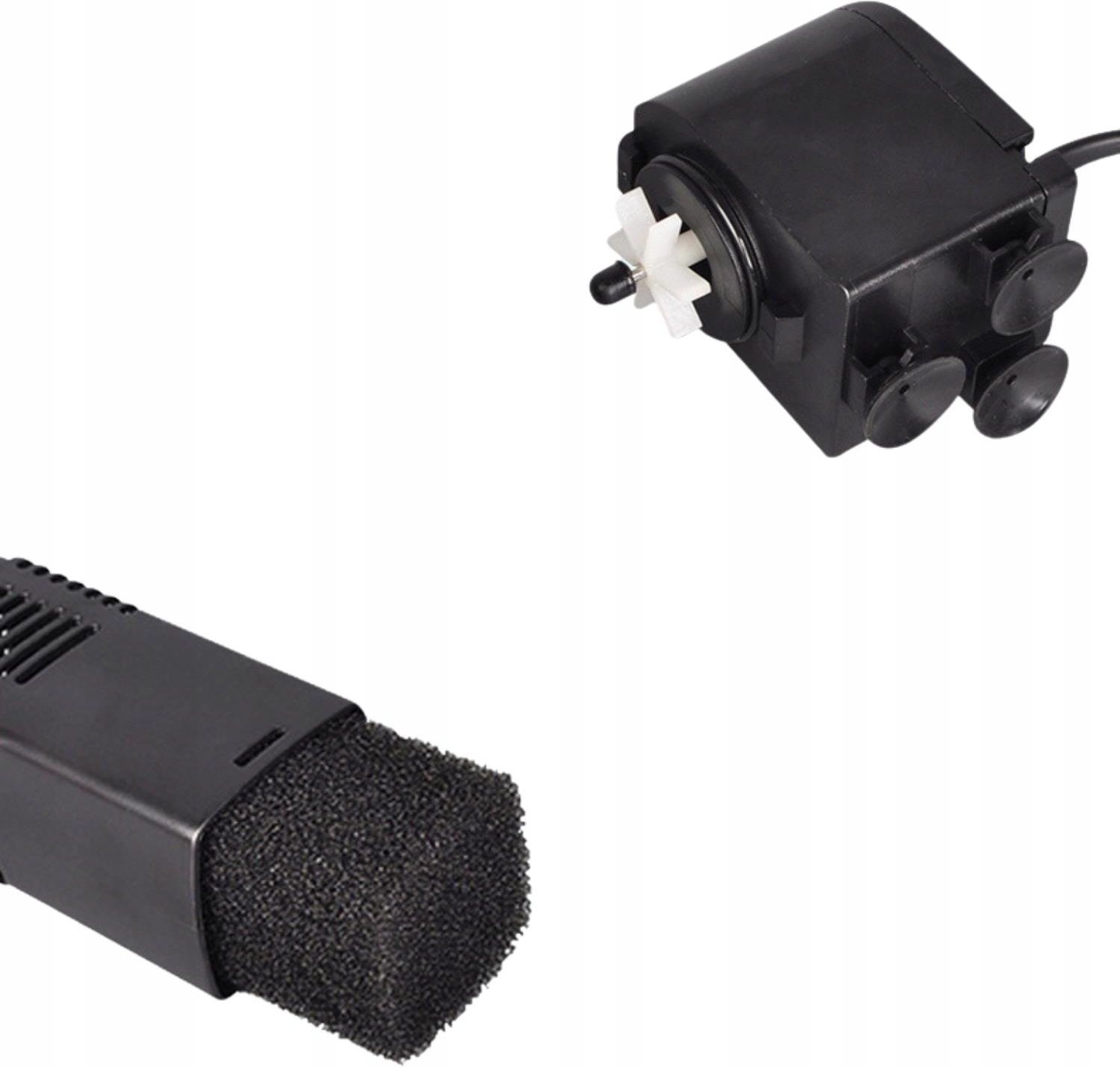 Molly Pet Filtr Wewnętrzny Akwarystyczny Profesjonlany Gąbkowy 4W 400L ...