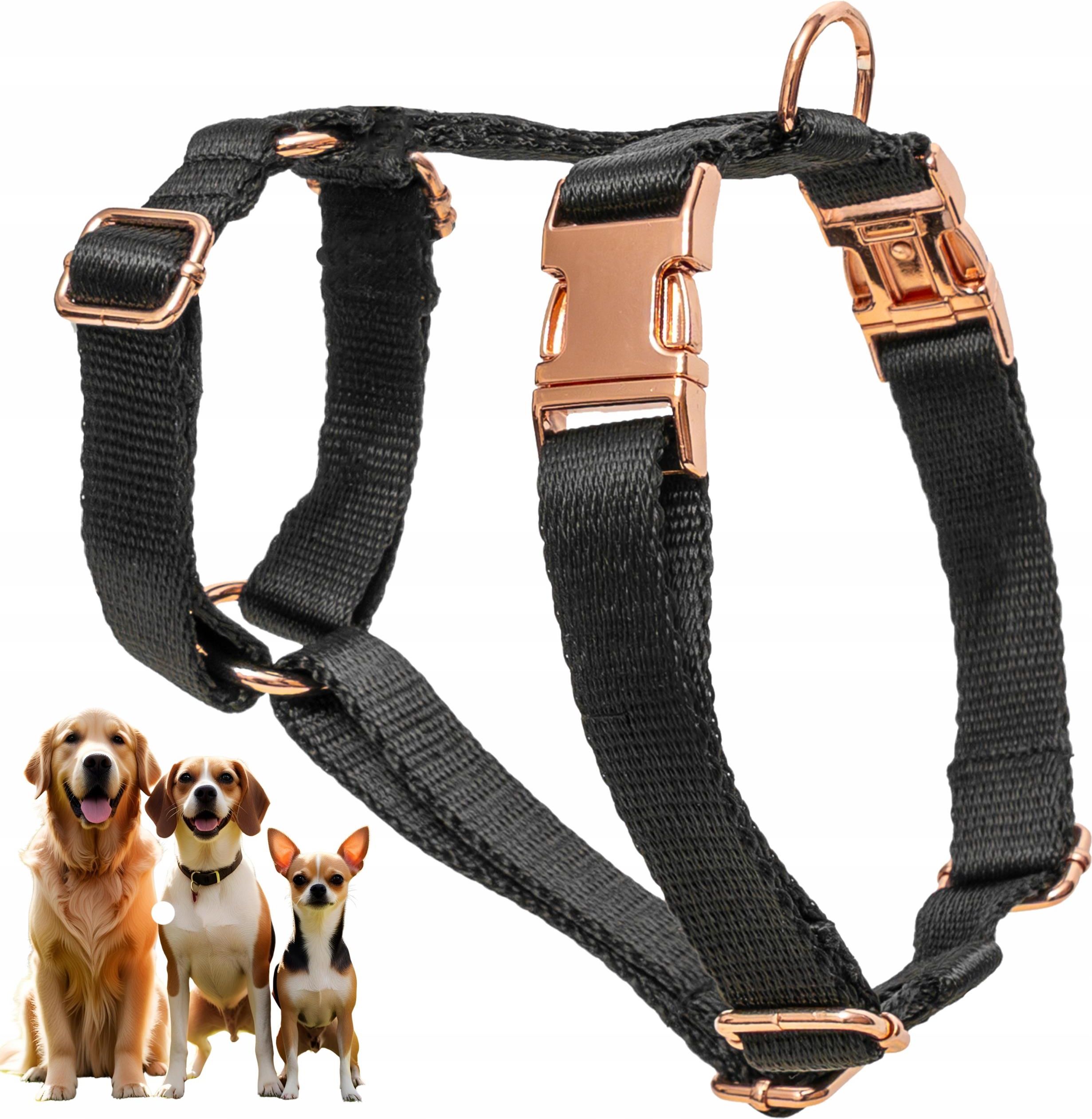 Yourdog Szelki Dla Psa Typu Guard Bezuciskowe Mocne Regulowane Czarne ...