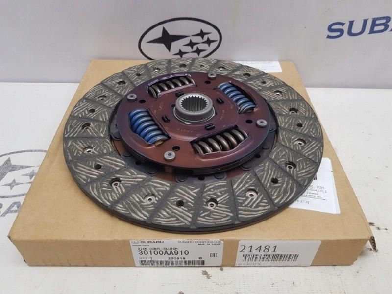 Subaru Oe Tarcza Sprzęgła Impreza Sti 30100Aa910 Oryginał 240Mm 2001 ...