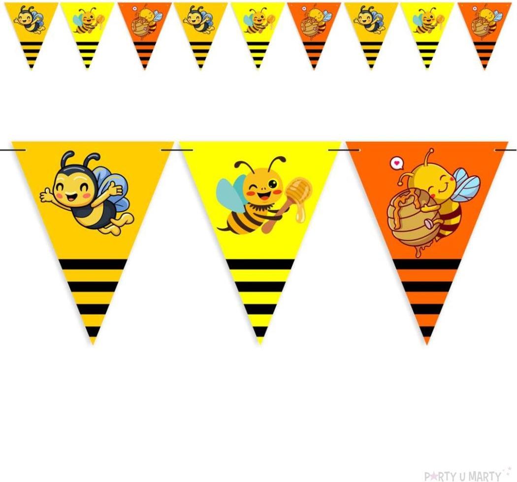 Enter Tom Baner Flagi Pszczółki Prymulki Mix Diy 3,6M BPP00042 - Ceny i ...