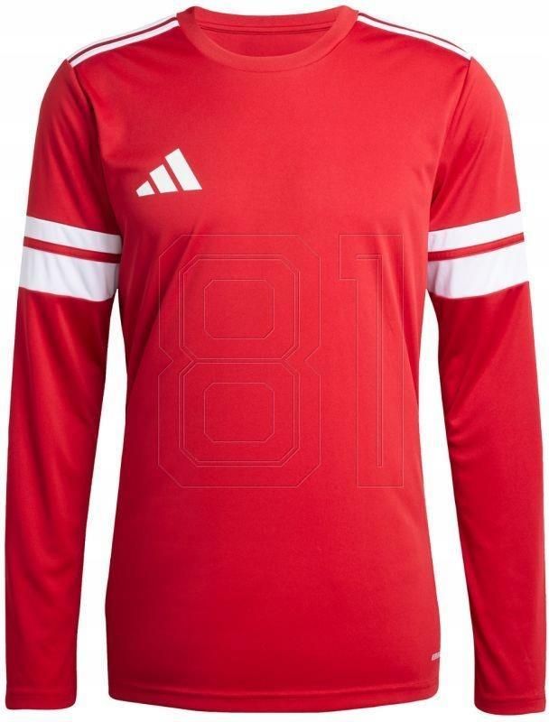 Adidas Mężczyźni Squadra25 Jersey Long Sleeve, Team Power Red 2/White ...