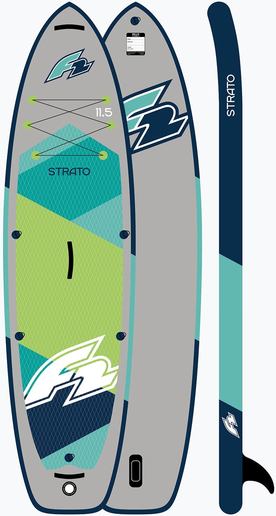 F2 Deska SUP Strato 12'2'' green - Ceny i opinie - Ceneo.pl