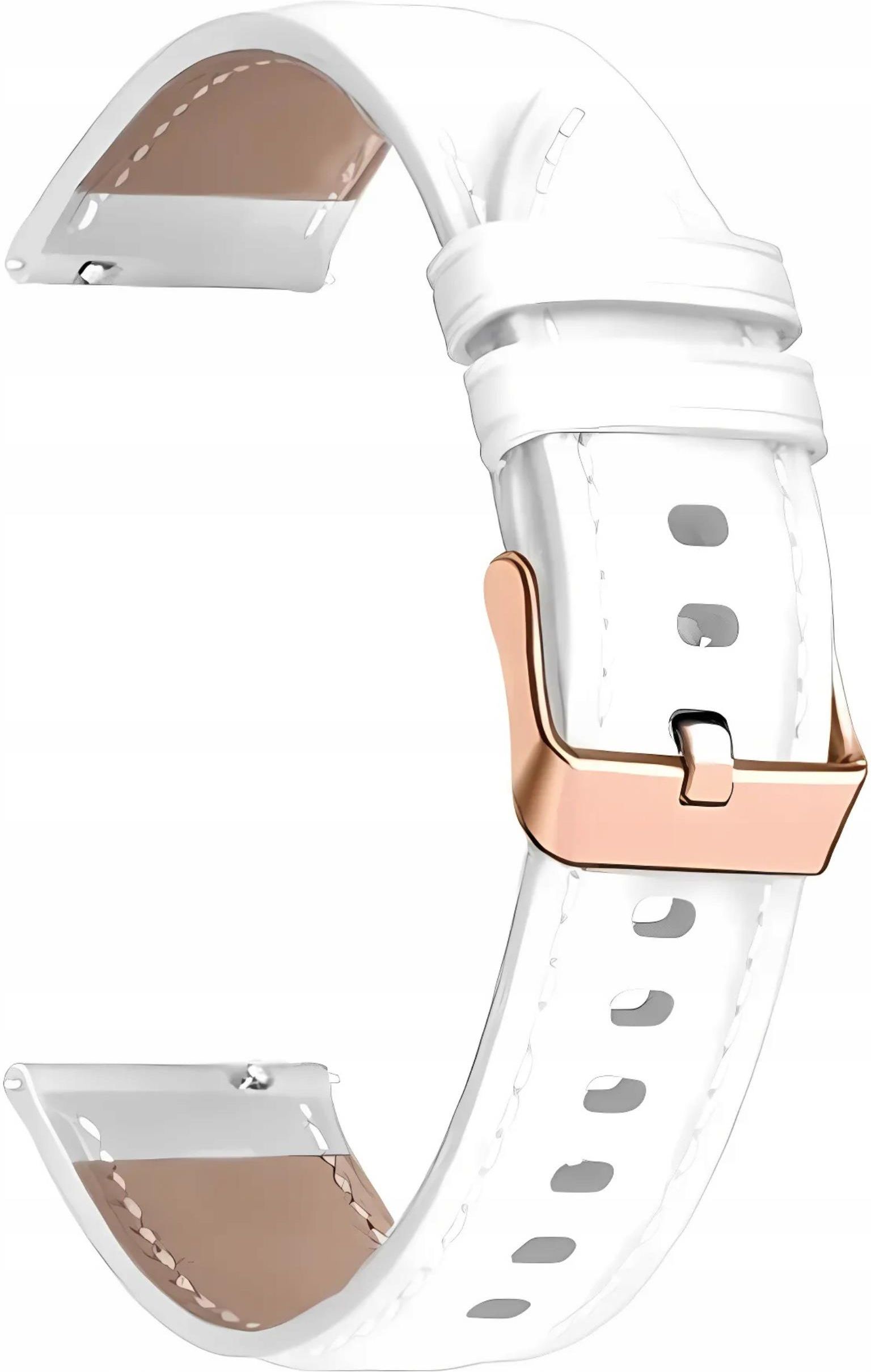 Angelo Watches Pasek Skórzany Do Zegarka 20Mm Garmin Venu 2 Plus Sq Sq2 ...