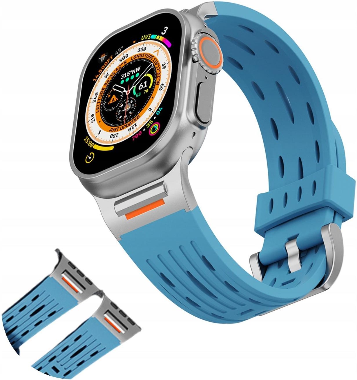 Martech Pasek Do Apple Watch 1 2 3 4 5 6 7 8 9 Se 38Mm 40Mm 41Mm ...