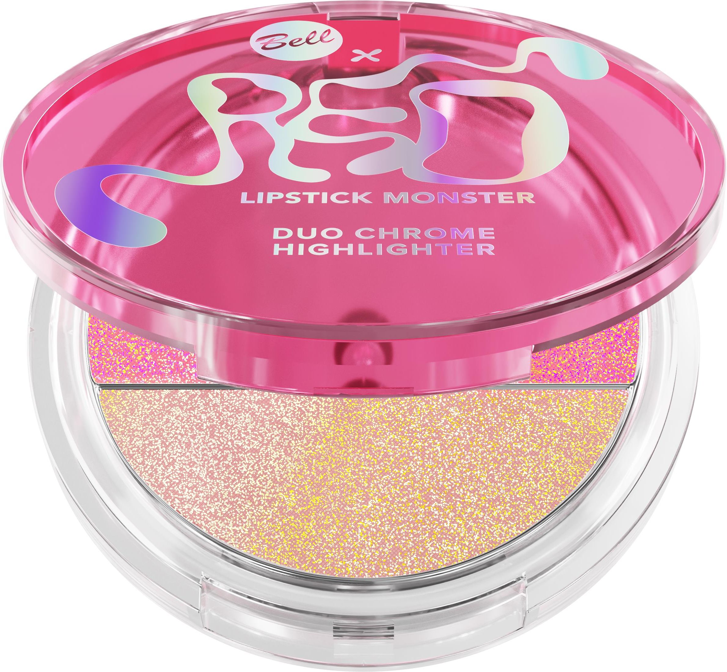 Bell x Red Lipstick Monster Duo Chrome Highlighter Podwójny ...