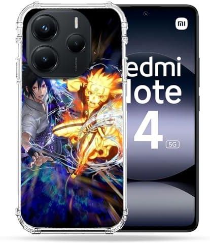 Cokitec Wzmocniona Obudowa Dla Xiaomi Redmi Note 14 5G Manga Naruto Vs ...