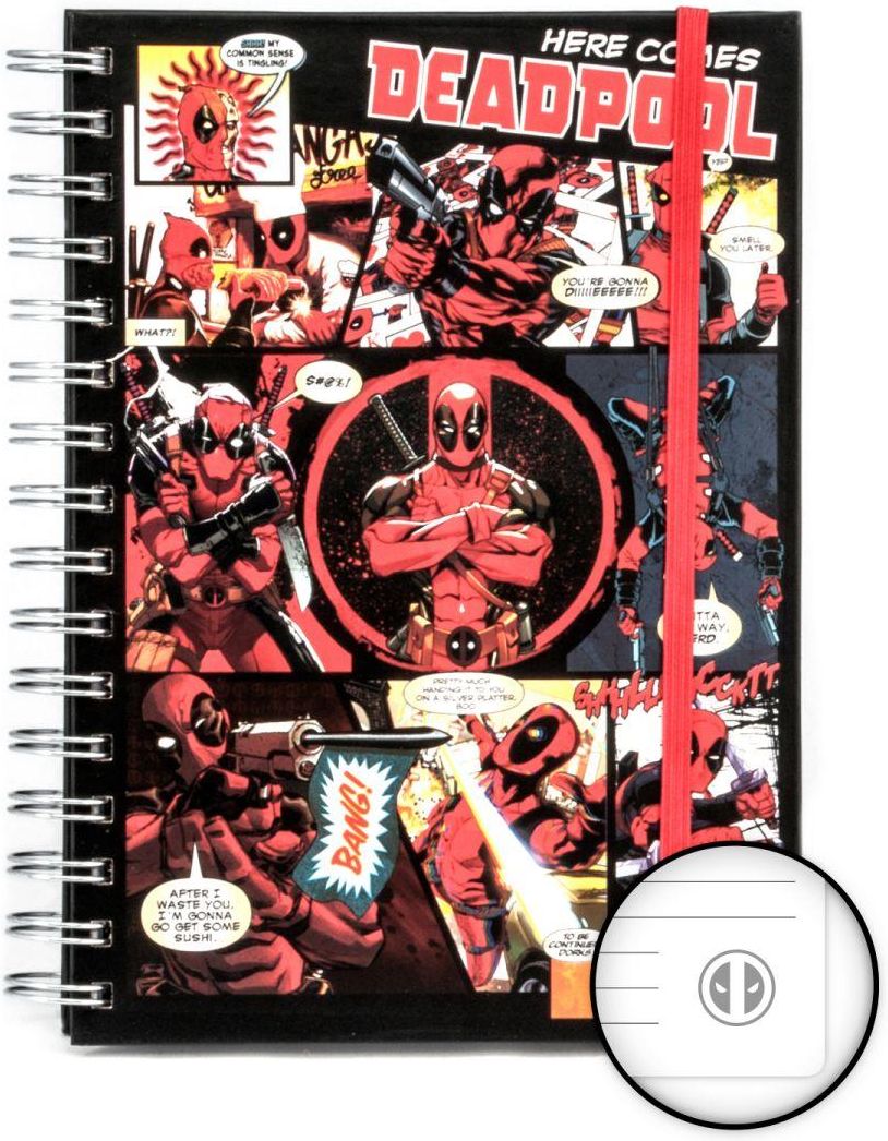 Pyramid International Deadpool Notes A5 Na Spirali Kołozeszyt 14,8X21 ...