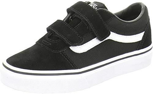Vans Dziecięce Yt Ward V, Sneakersy, Suede Canvas Black White Iju, 34 ...