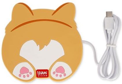Gadżet na USB Legami Podgrzewacz USB 10x10 cm wejście USB, motyw Corgi ...