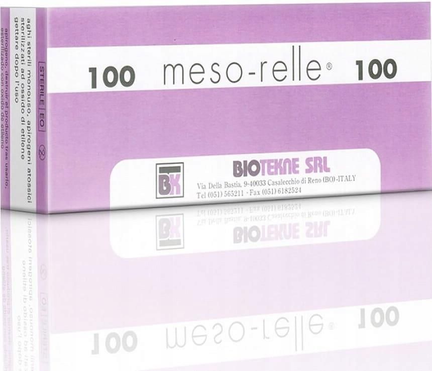 Meso-Relle Igły Do Mezoterapii 0,3Mm X 6 100Szt. - ceny i opinie - Ceneo.pl