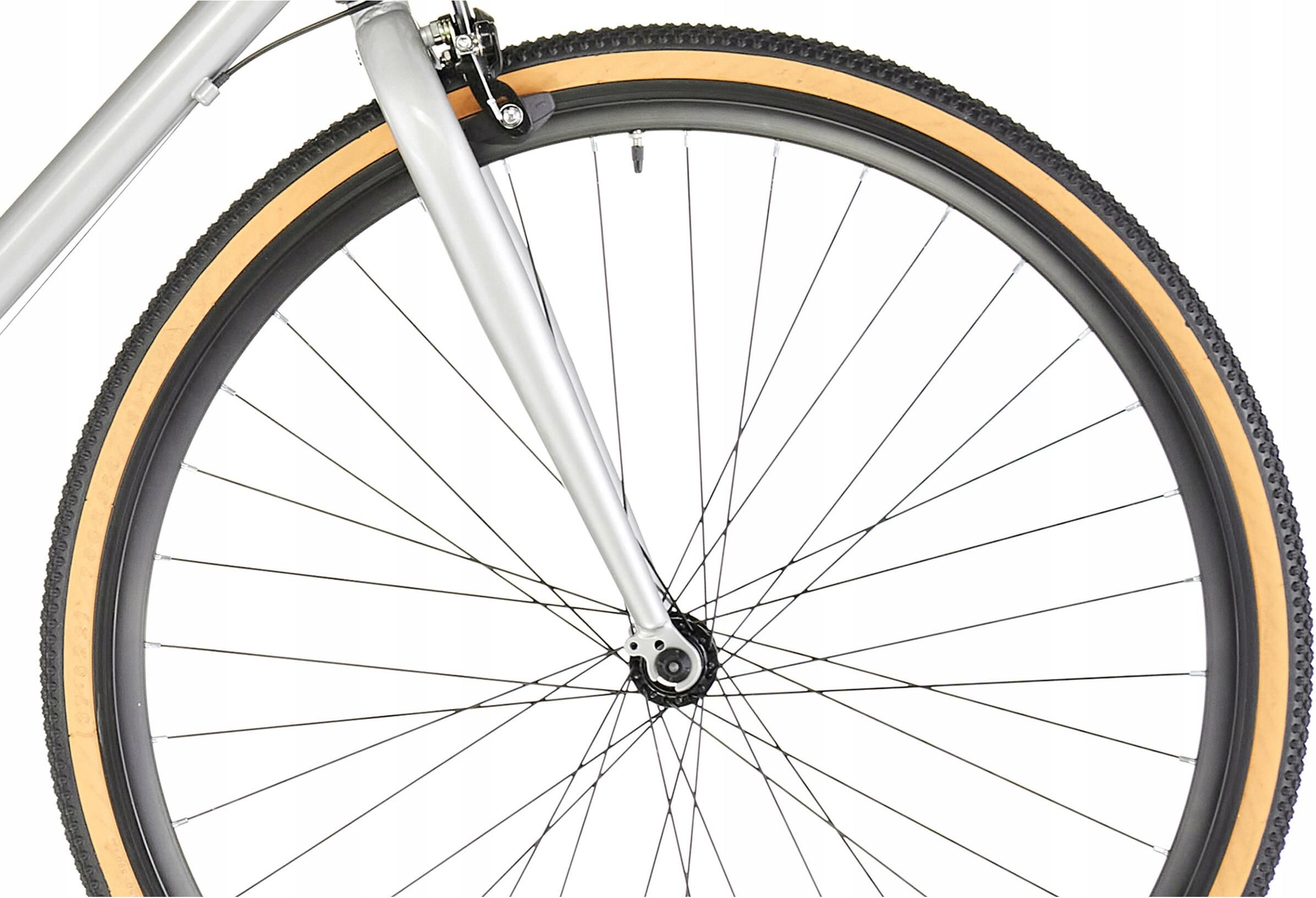 Fixie Gravel Fixe Floater Race 8S Silver 28 2023 - Rowery Przełajowe ...