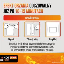 Hot Plast Forte Plaster Rozgrzewający 12x18cm 1szt. - Opinie i ceny na ...