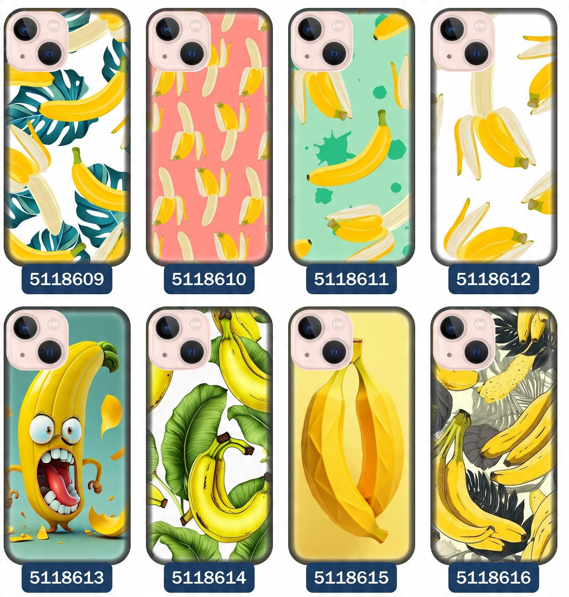 Superetui Etui Do Iphone 13 Mini Banan Żółty Owoc - Etui na telefon ...