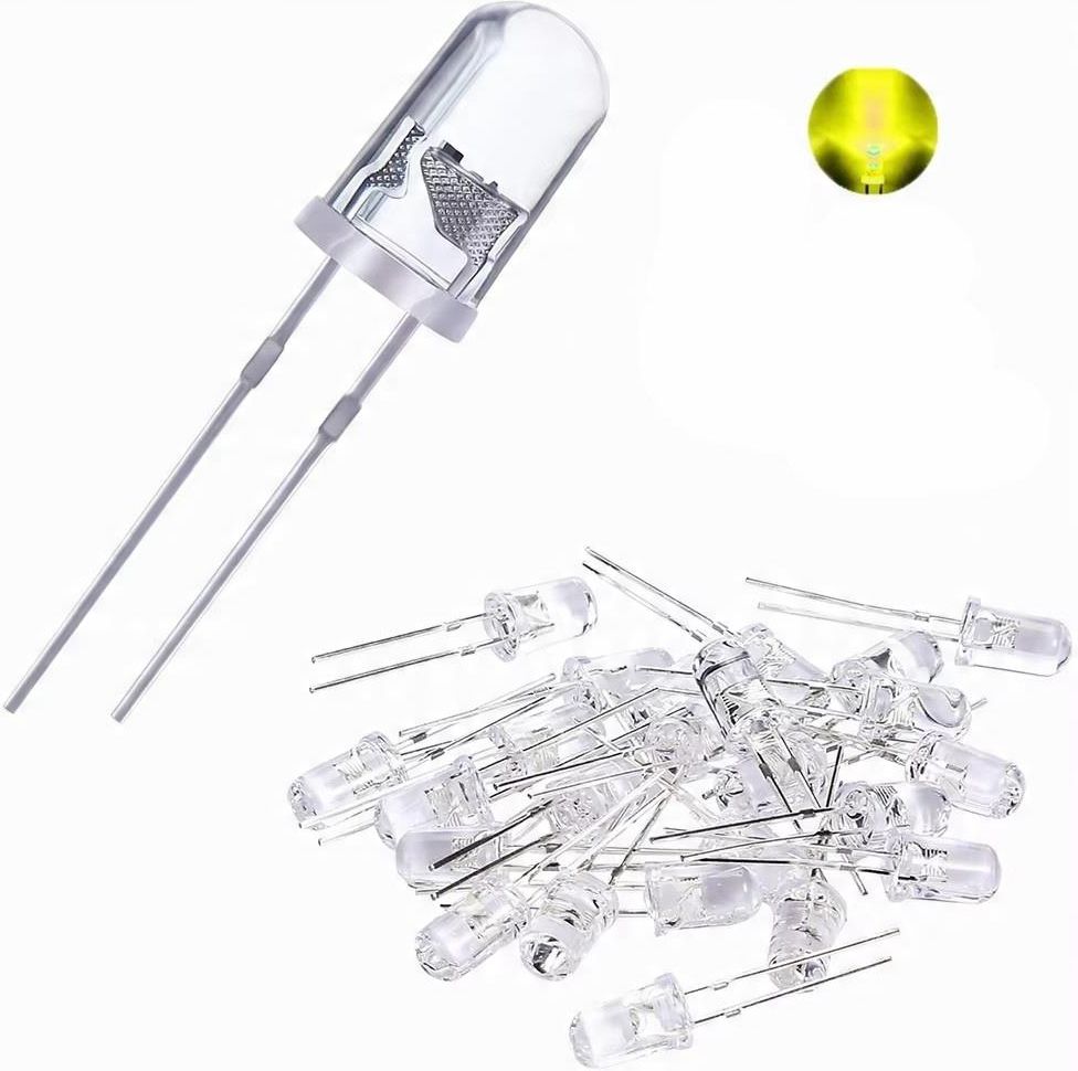 Begli Dioda Led 5mm 12V Żółta Clear 1100mcd 2627 - Opinie i ceny na ...