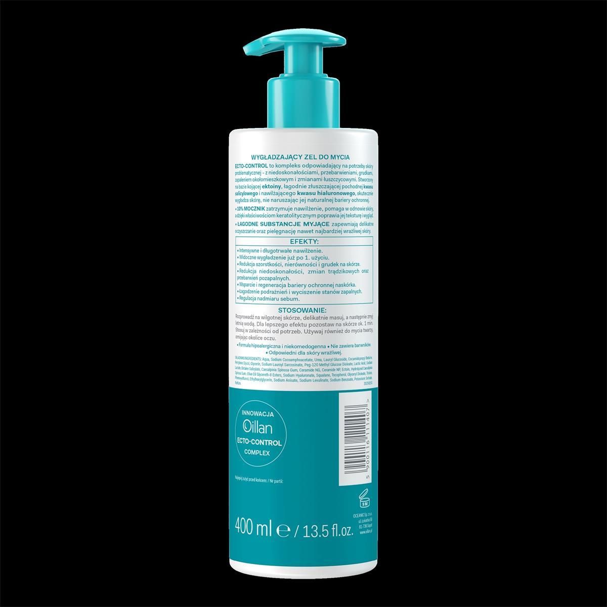 Oceanic Oillan Skin Control Wygładzający Żel Do Mycia Twarzy I Ciała Z ...