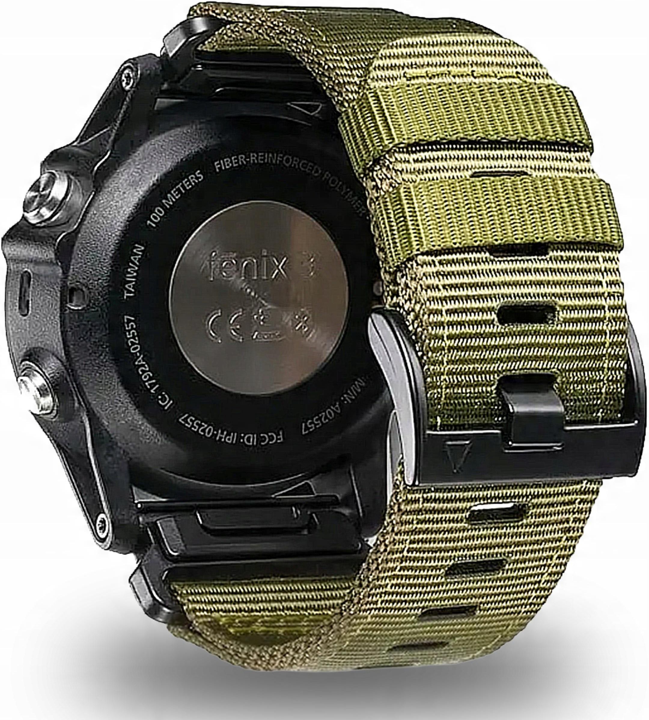 Angelo Watches Pasek Nylonowy Do Garmin Fenix 5 6 7 8 E Pro Solar ...