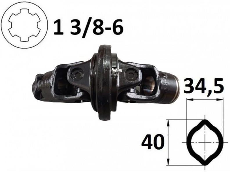 Ama Cardan Kompletny Przegub Homokinetyczny Na Rurę 34,5X40 G3 Smart ...