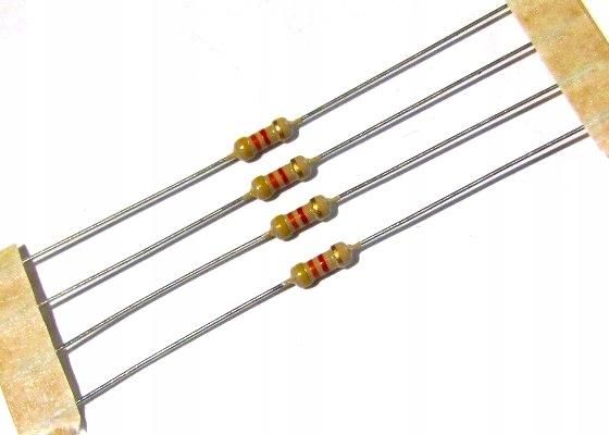 Rezystor 330K Ohm 0,25W Za 50szt. Opornik - Opinie i ceny na Ceneo.pl