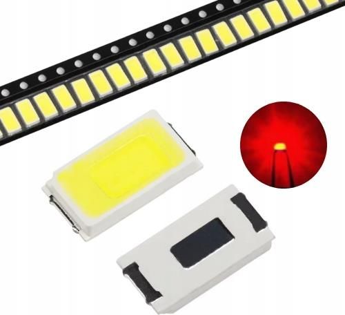 Dioda Led Smd 5730 Red Czerwony 50szt. - Opinie i ceny na Ceneo.pl