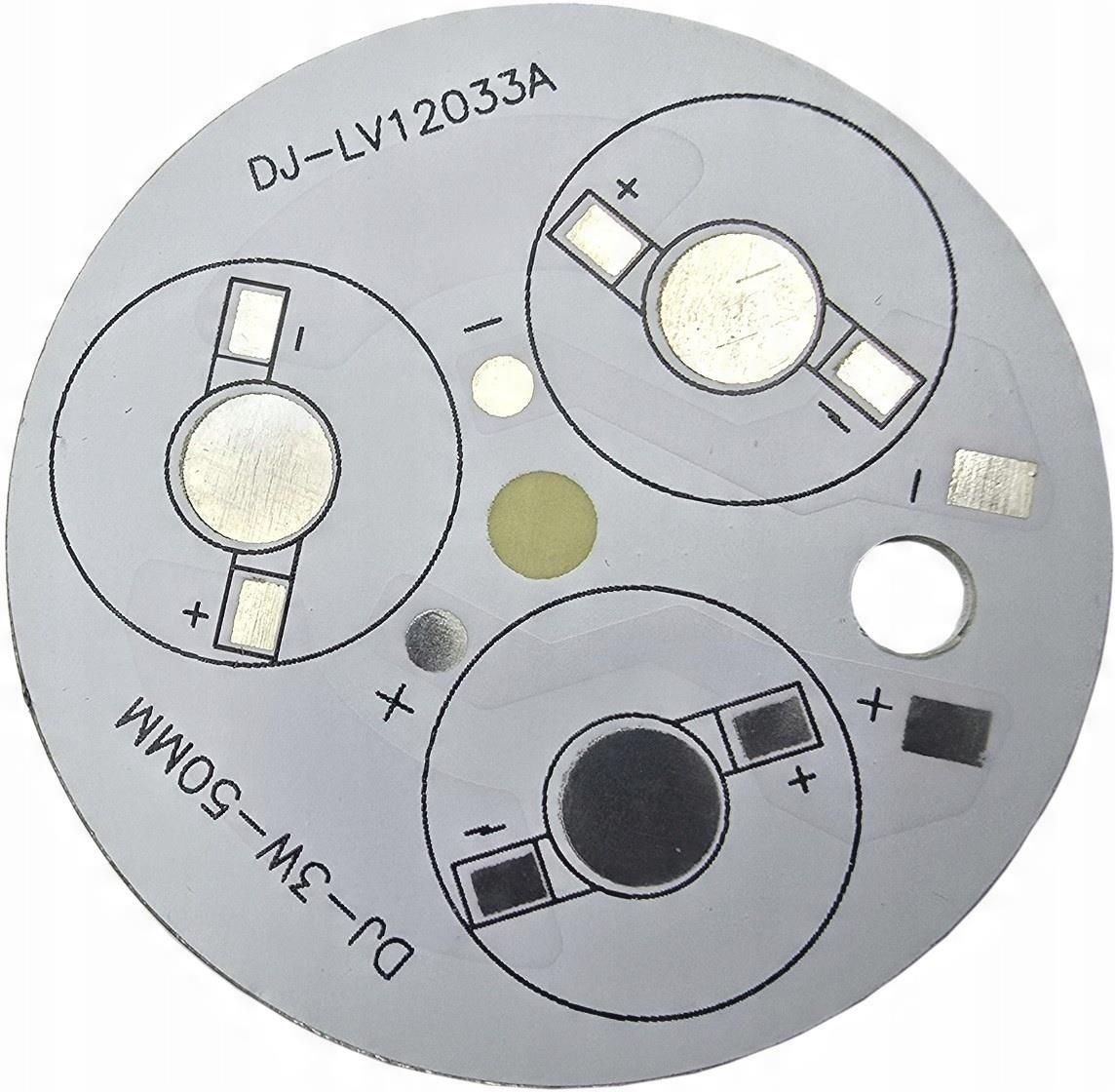 Radiator Pcb Do Diod Power Led 3x1W 3W White 50mm - Opinie i ceny na ...
