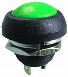 Włącznik Monostabilny 1A 250V Okrągły Zielony Przycisk Chwilowy 12mm - Opinie i ceny na Ceneo.pl