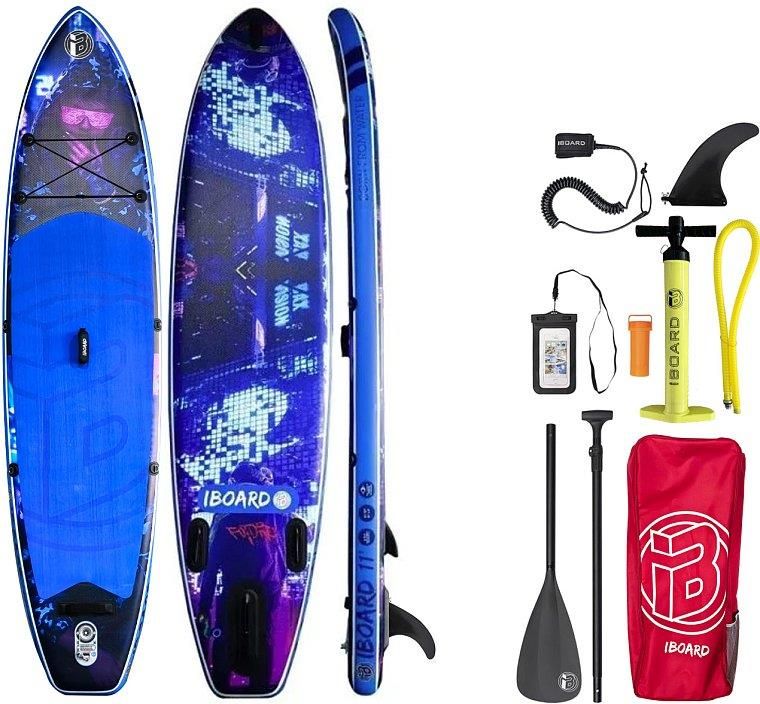 Iboard 11' Digital Hero Pompowany Paddleboard Zestaw Podstawowy Czerwony - Ceny i opinie - Ceneo.pl
