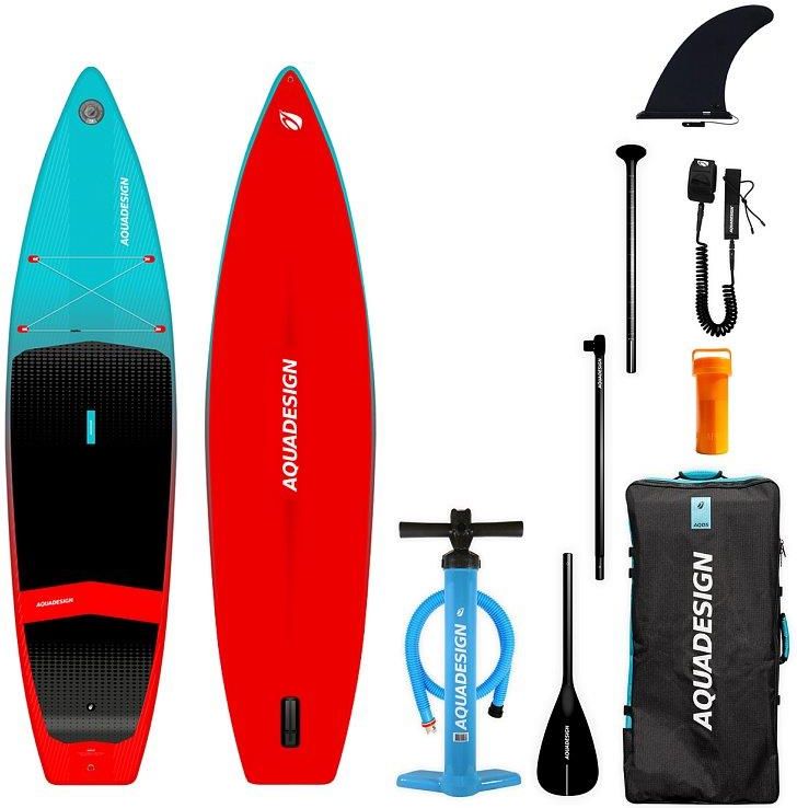 Aquadesign Arko 11 Z Wiosłem Pompowany Paddleboard Czerwony - Ceny i ...
