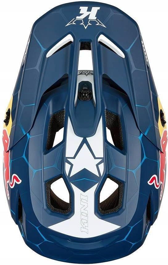 O'Neal Lekki Kask Szczękowy Na Rower Mtb Kini Red Bull Ec 1.0 Niebieski ...