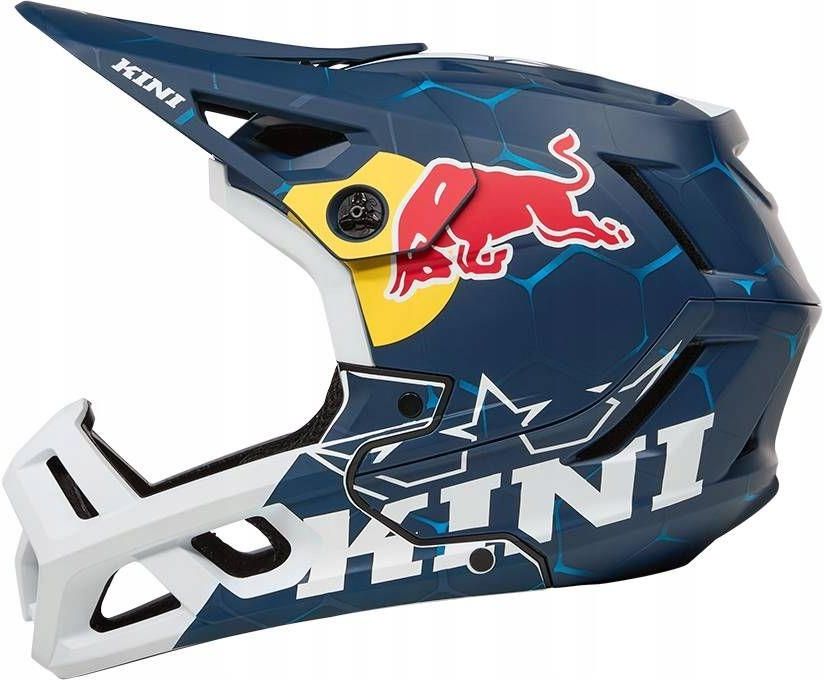 O'Neal Lekki Kask Szczękowy Na Rower Mtb Kini Red Bull Ec 1.0 Niebieski ...