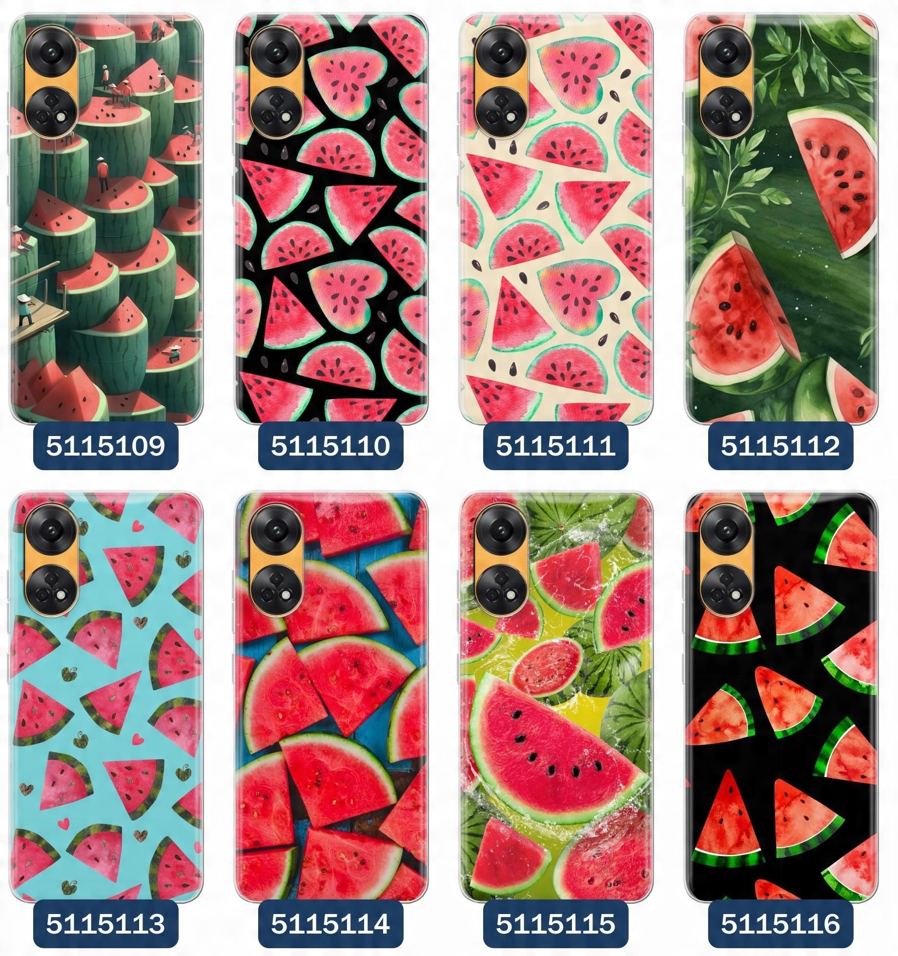 Superetui Etui Do Oppo Reno 8T 4G Arbuz Melon Watermelon Owoc - Etui na ...