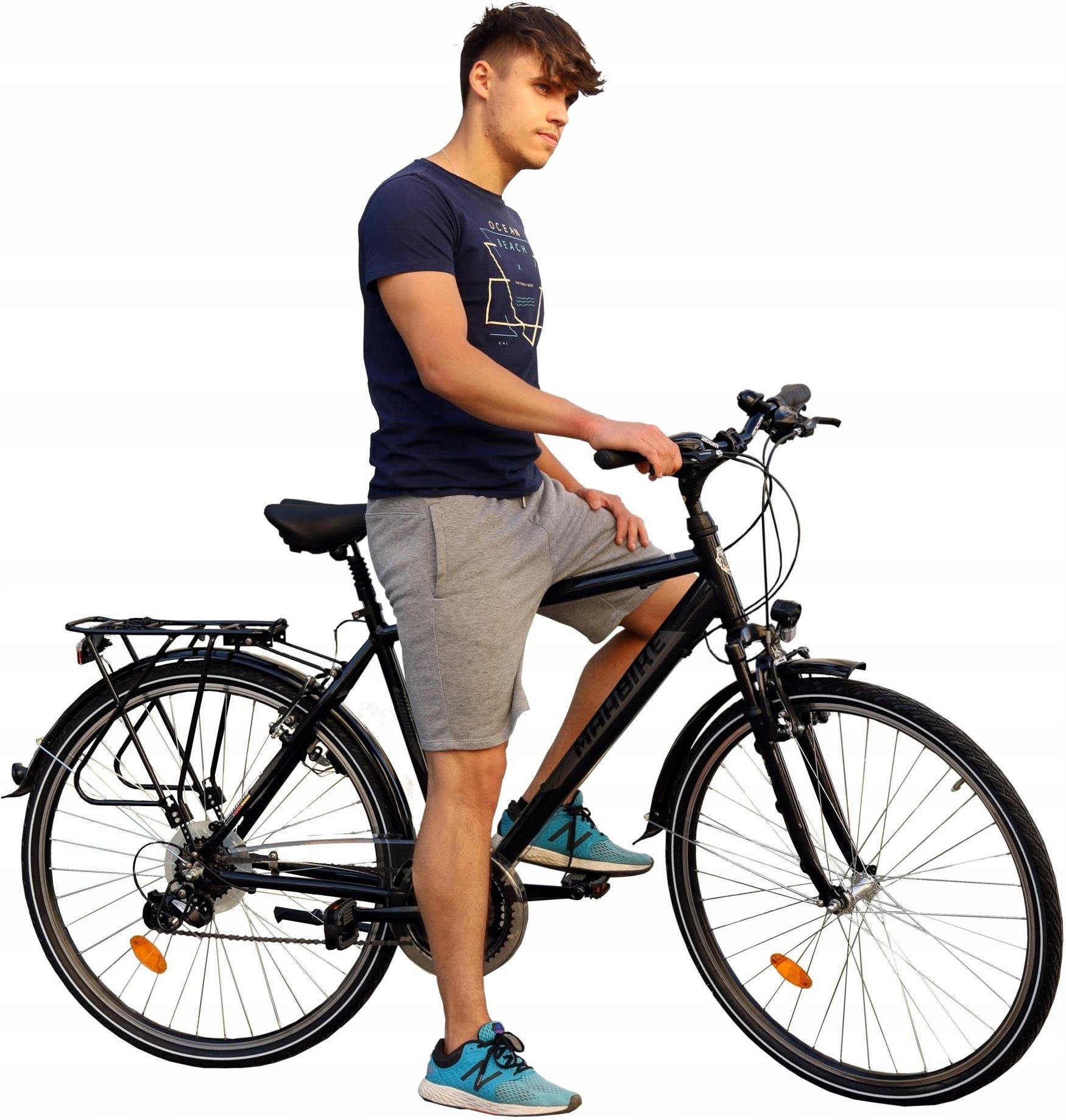 Sprick Rower Trekkingowy Dla Chłopaka Męski Czarny 28 - Rowery ...