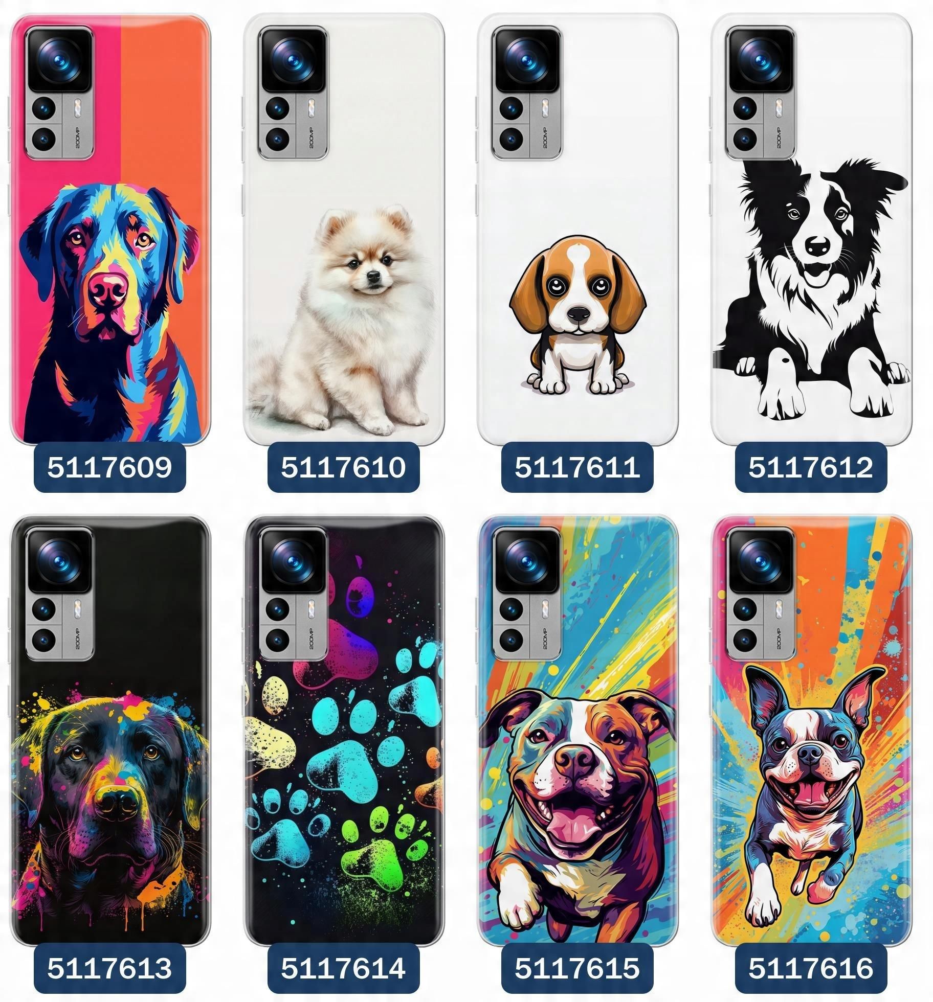 Superetui Etui Do Xiaomi 12T Pro Pies Psy Pieski Psiaki - Etui na ...