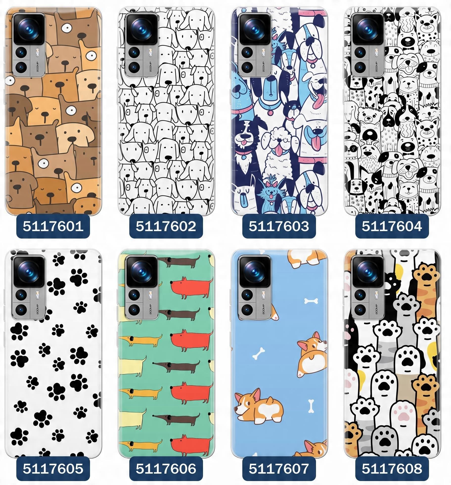 Superetui Etui Do Xiaomi 12T Pro Pies Psy Pieski Psiaki - Etui na ...