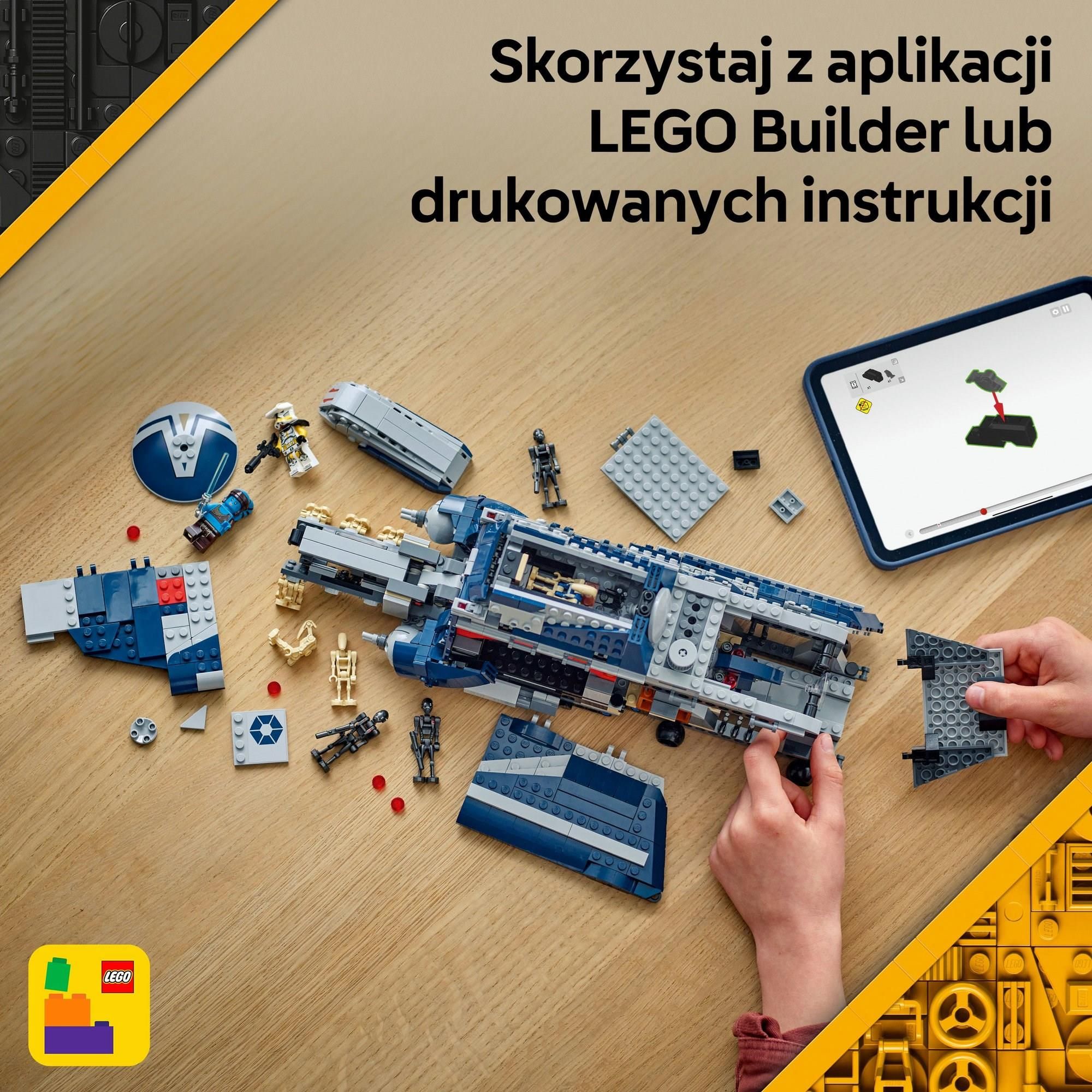 LEGO Star Wars 75435 Transporter MTT Separatystów z bitwy o Felucję ...