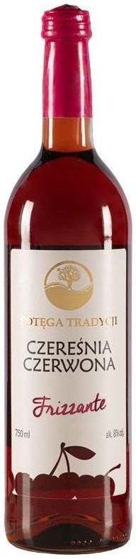 Vin Kon Wino Czereśniowe Niskoalkoholowe Czerwone 8% Frizzante 750Ml ...