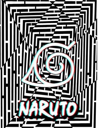 Galeria Plakatu Maze Gaze Naruto Plakat 3D 21X29,7Cm (GM164721X29 ...