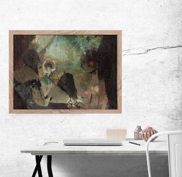 Galeria Plakatu The Loge Edgar Degas Plakat 100X70Cm (GM2427100X70 ...
