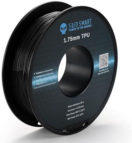 Filament SainSmart TPU 1,75mm 0,8kg czarny - Opinie i ceny na Ceneo.pl